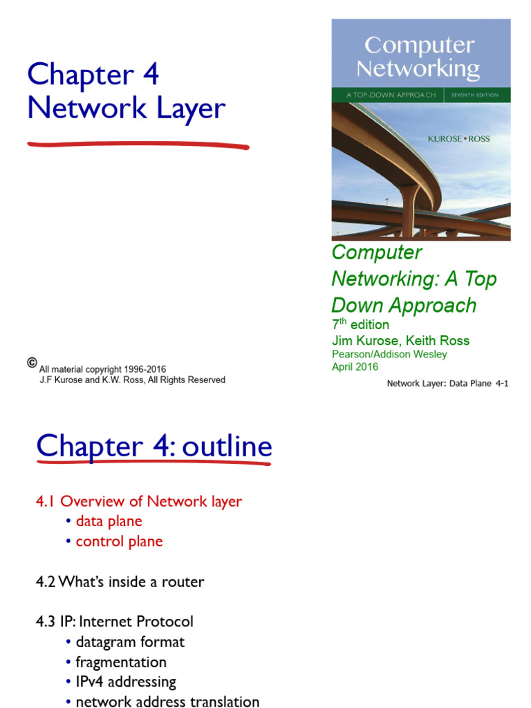 Chapter 4 V7 01 | PDF | Internet Protocols | Router (Computing)