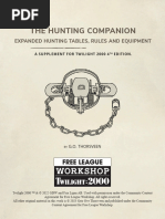 TheHunter Call of The Wild Spreadsheet | PDF | White Tailed Deer | Deer
