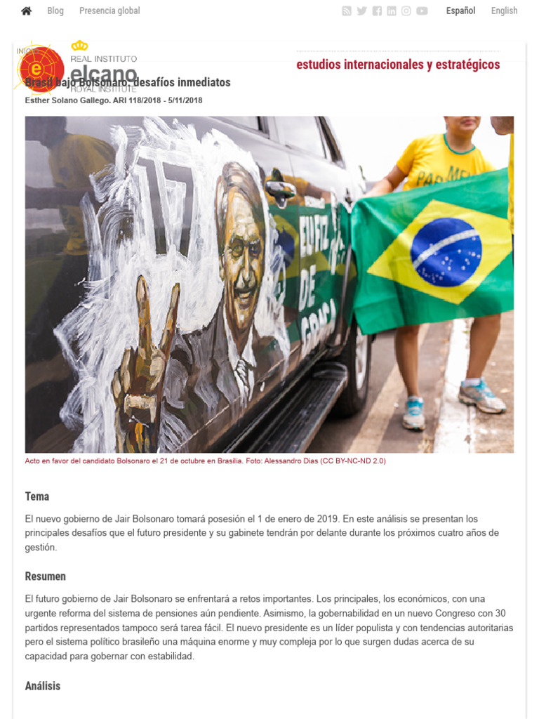 NUEVOS ESCENARIOS (4) BRASIL | PDF | Dilma Rousseff | Brasil