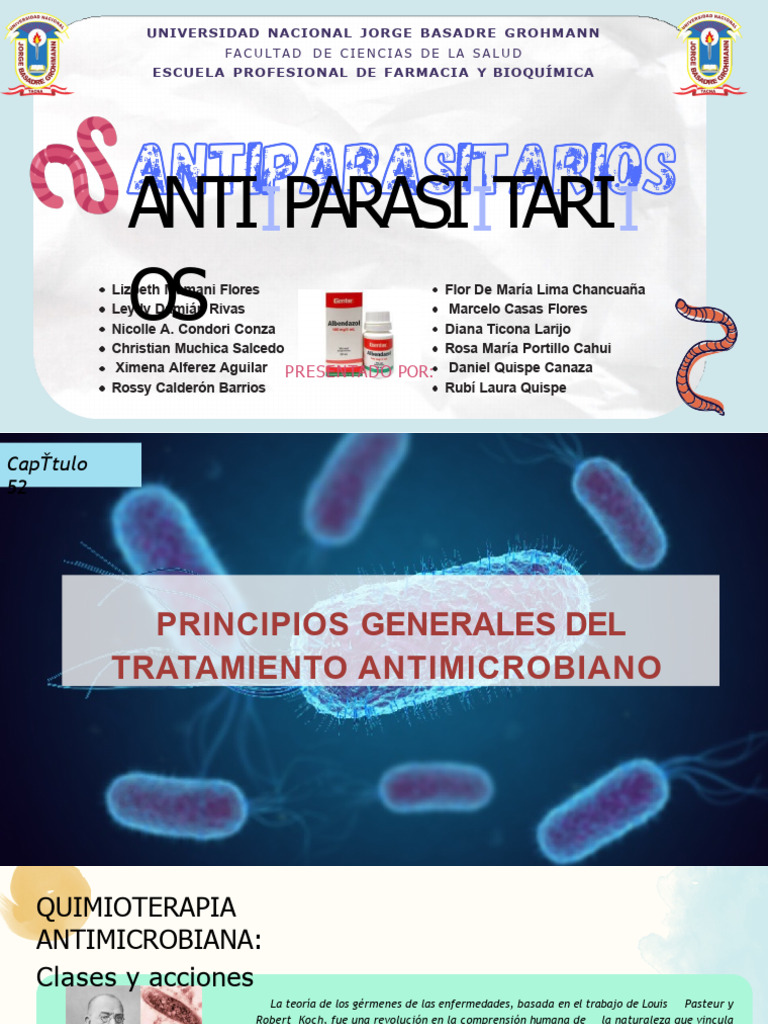 Farmacologia II Antiparasitarios | PDF | Malaria | Medicamentos con receta