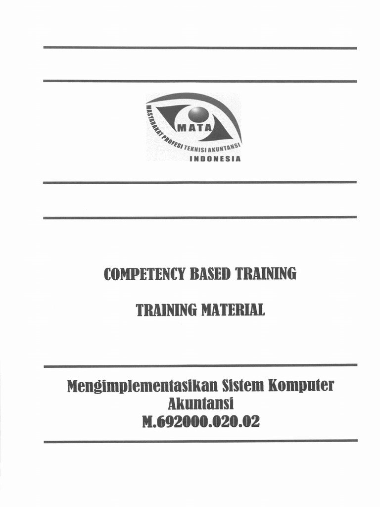 2a. Modul Implementasi Sistem Komputer Akuntansi | PDF