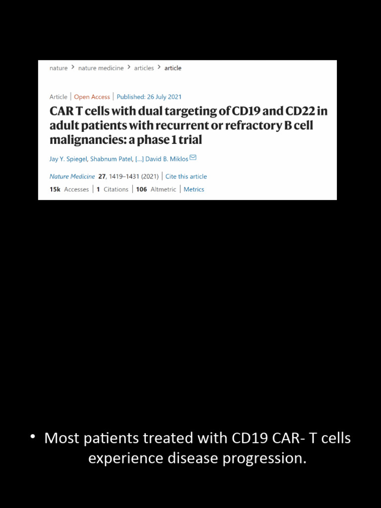 CD 19 CD 22 | PDF | Hematopoietic Stem Cell Transplantation | Clinical ...