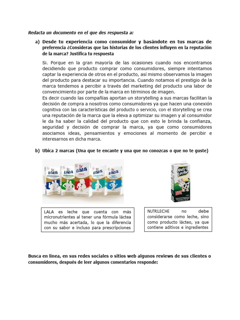A1 - MRG - Solucionar para Cambiar | PDF | Marca | Leche