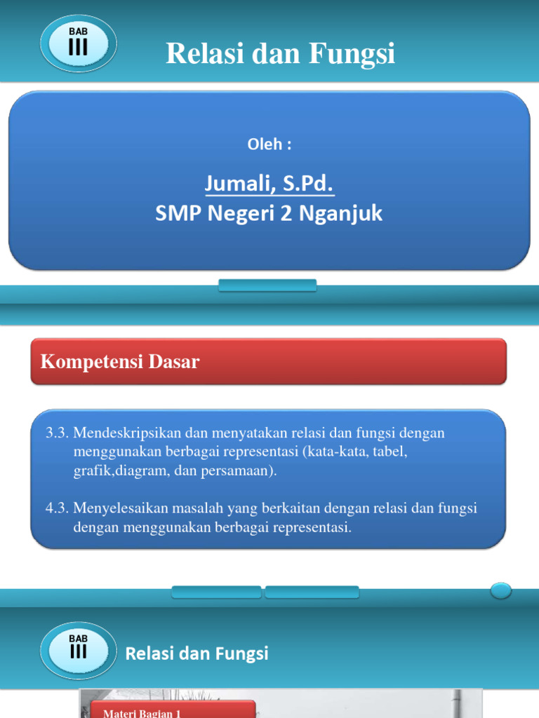 Relasi | PDF | Metode & Bahan Ajar