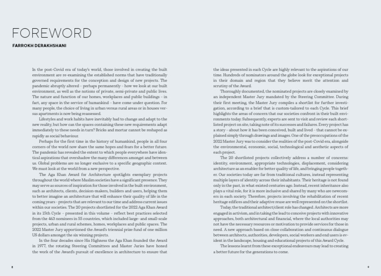 2022 - AKAA - AB - Inclusive Architecture - Foreword | PDF | Architect | Liberal Arts Education