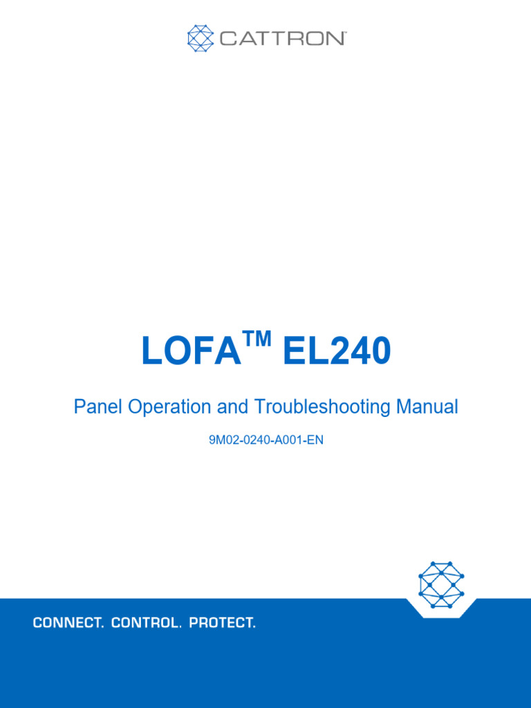 Lofa El240 User Manual en | PDF | Relay | Switch