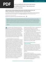 Clasificación OMS 2021 Tumores SNC | PDF | Glioma | Sistema nervioso central