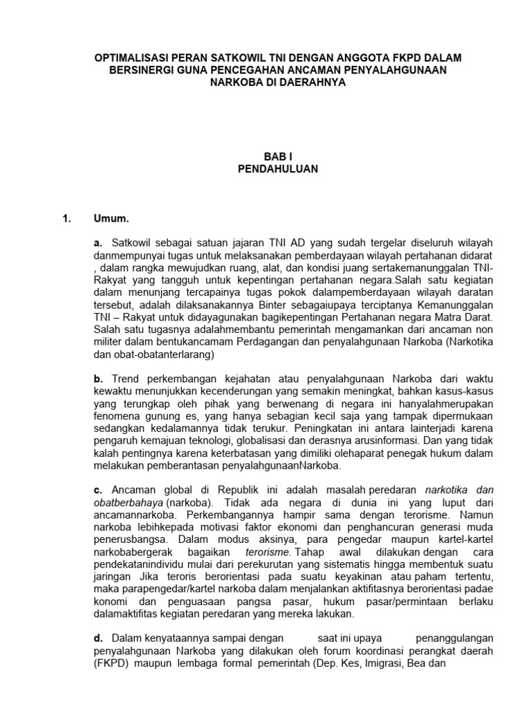 Karmil Narkoba | PDF