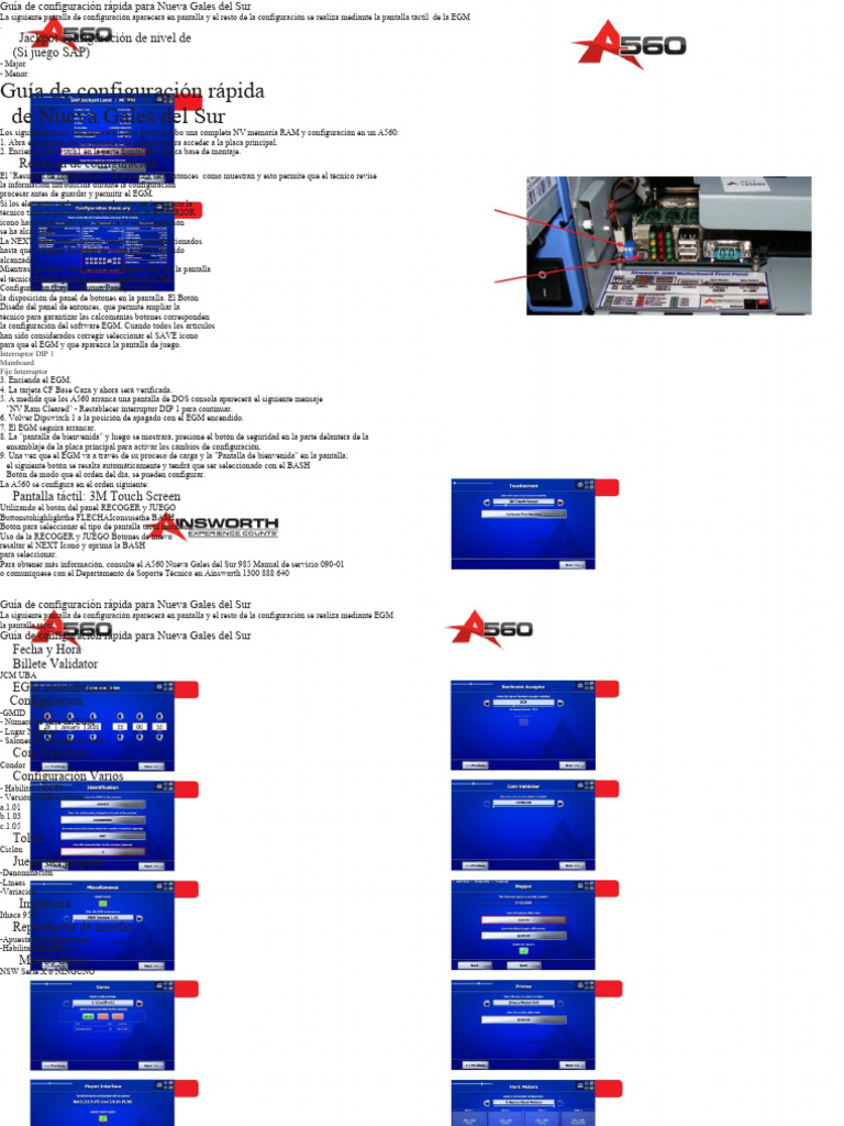 A560 Quick Configuration Manual - En.es PDF | PDF | Software | Ingeniería Informática