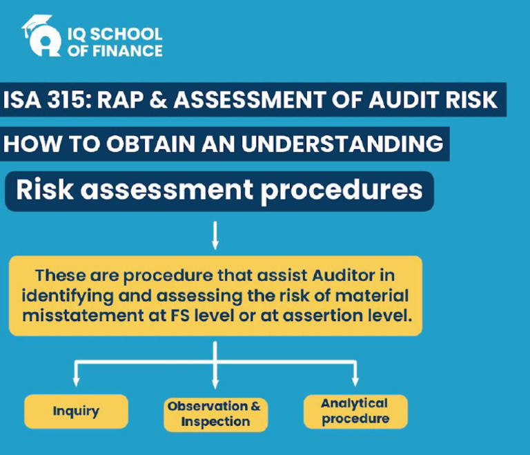 ISA 315 RAP & Assessment of Audit Risk | PDF