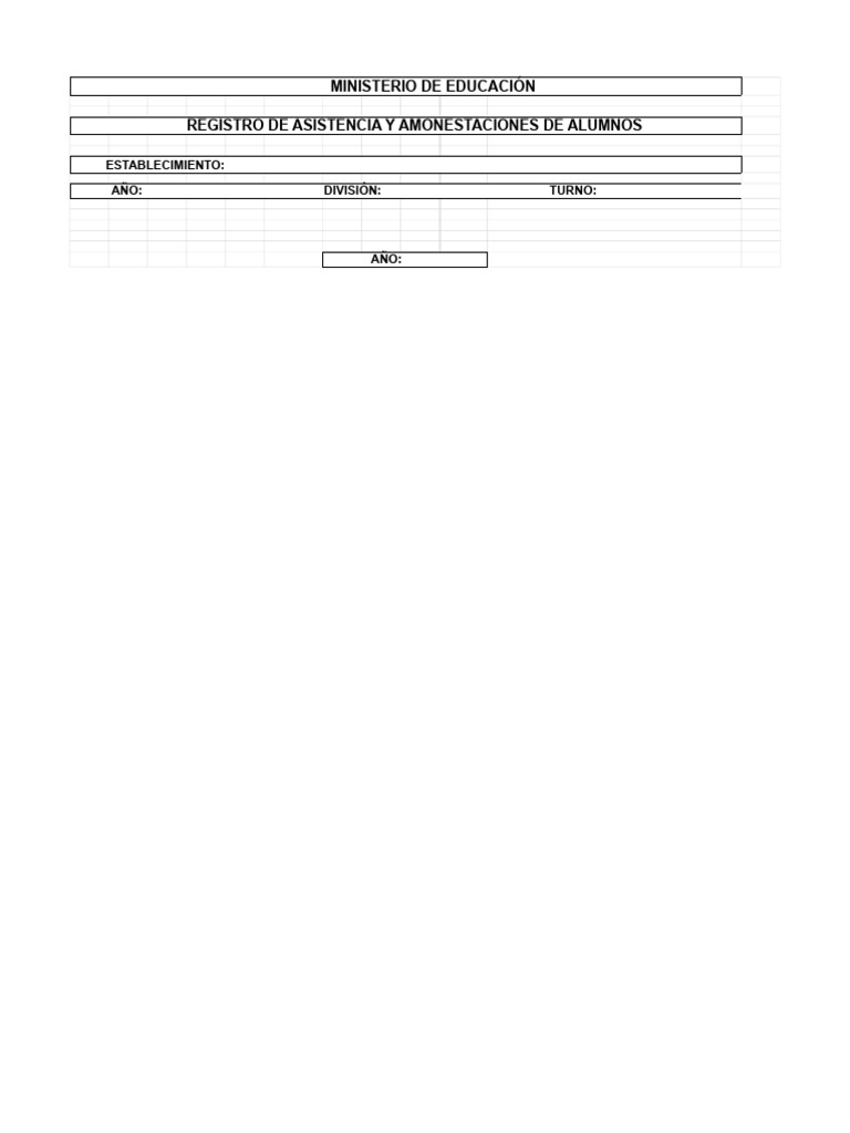 Nicol-S S-Nchez - Libro1 REGISTRO DE ASISTENCIA | PDF