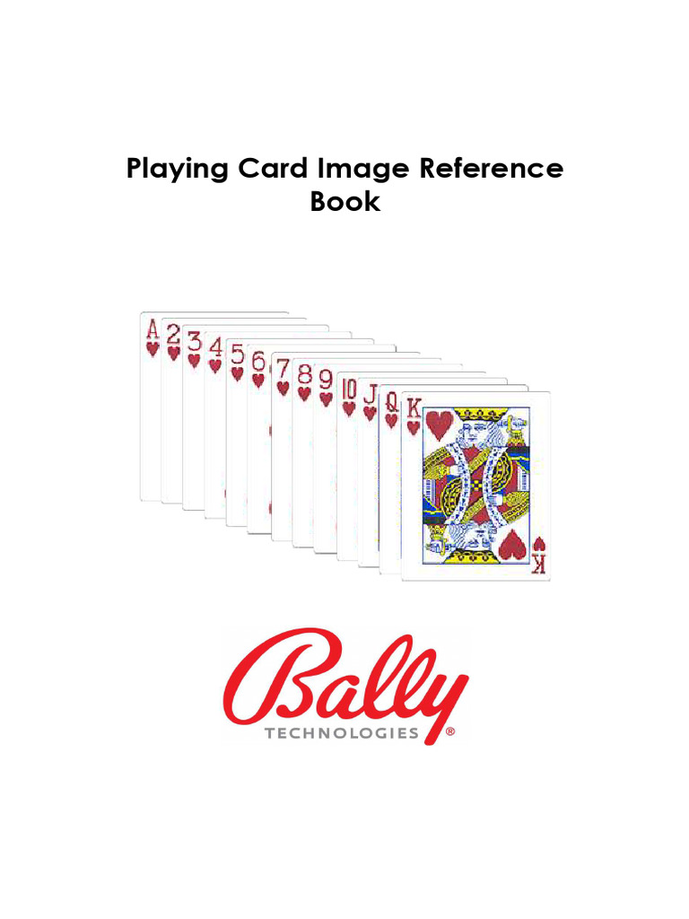 Playing Card Image Reference Book-20150514 | PDF | Gambling | Ephemera