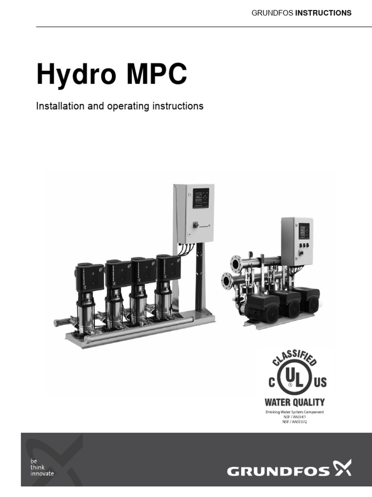 Hydro MPC I&O - 99320238 - 0619 | PDF | Pump | Valve