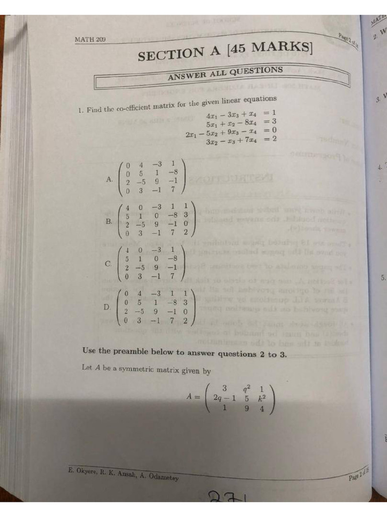 Lin Alg Pasco | PDF
