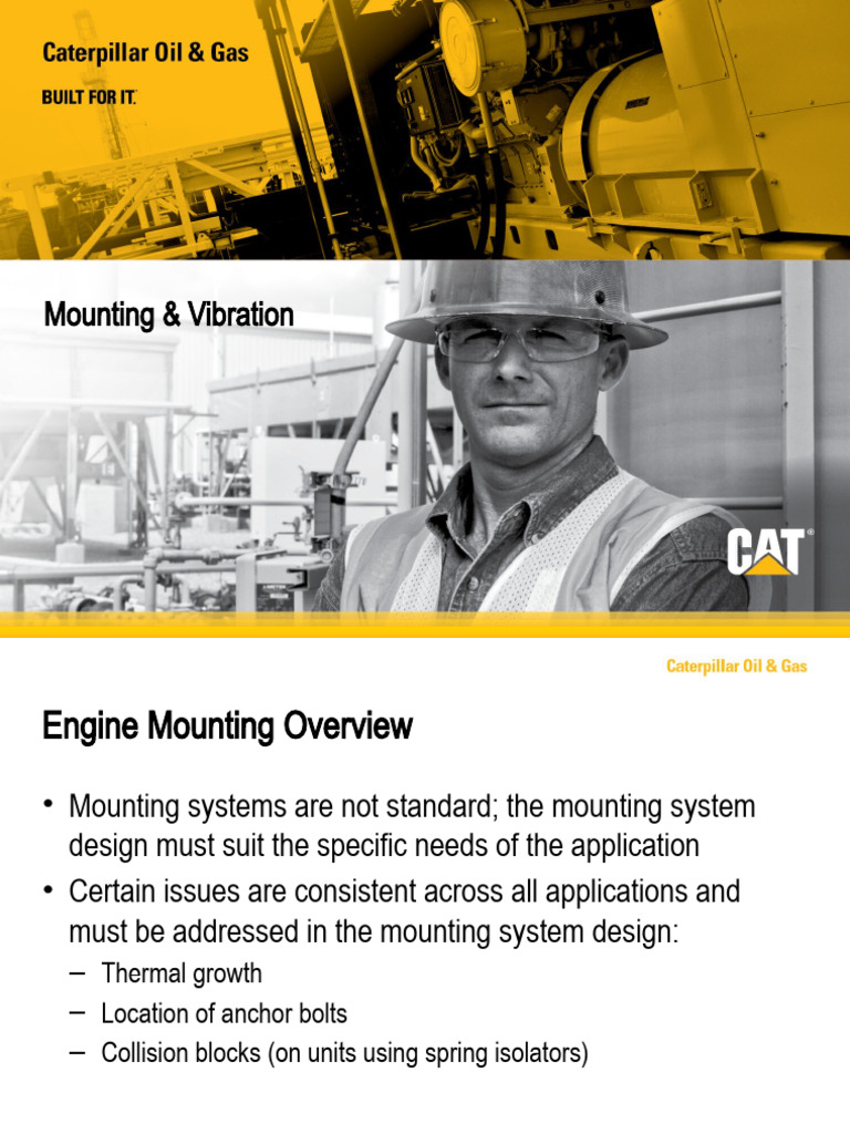 Mounting and Vibration | PDF | Engines | Force