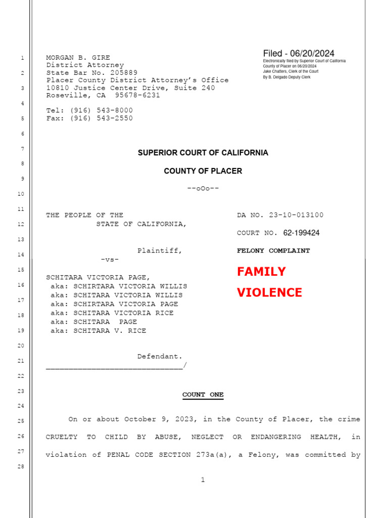 Court Documents | PDF | Crimes | Crime & Violence