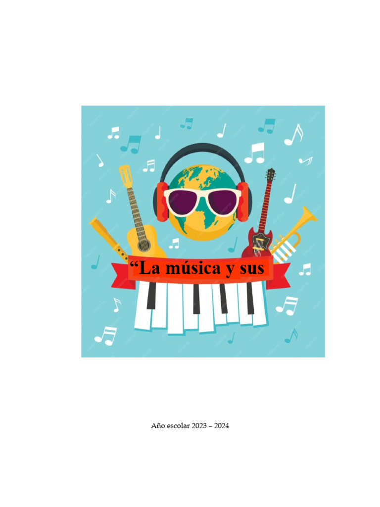 En Proceso - La Musica y Sus Efectos II Lapso | PDF | Multiplicación ...
