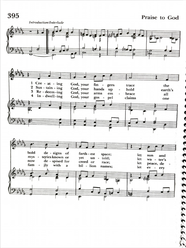 Creating God Your Fingers Trace (Hurd) | PDF