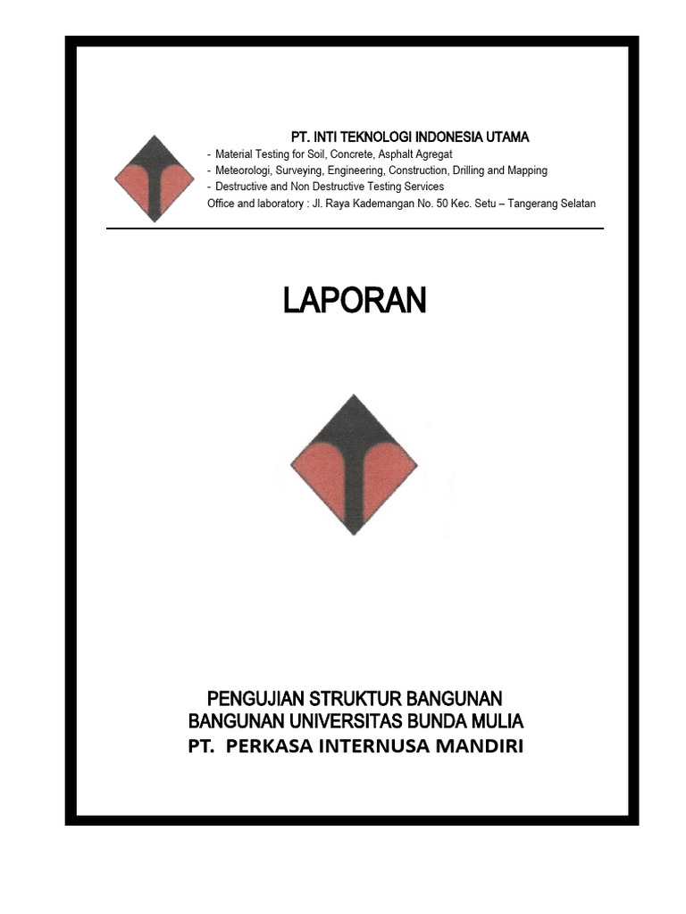 Hasil Uji Struktur UBM | PDF