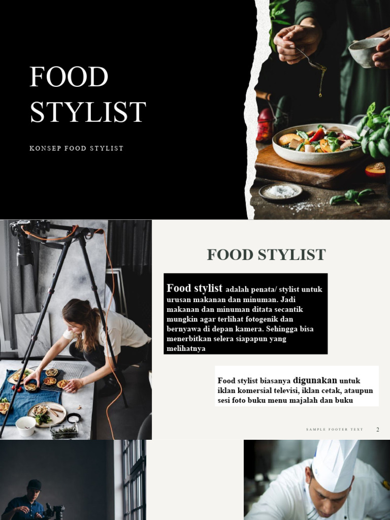 Pengantar Menjadi Food Stylist | PDF