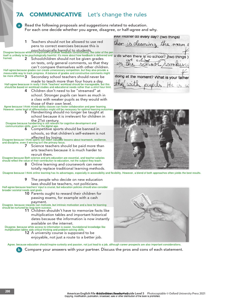Practice 7a and 7B | PDF | Learning | Behavior Modification