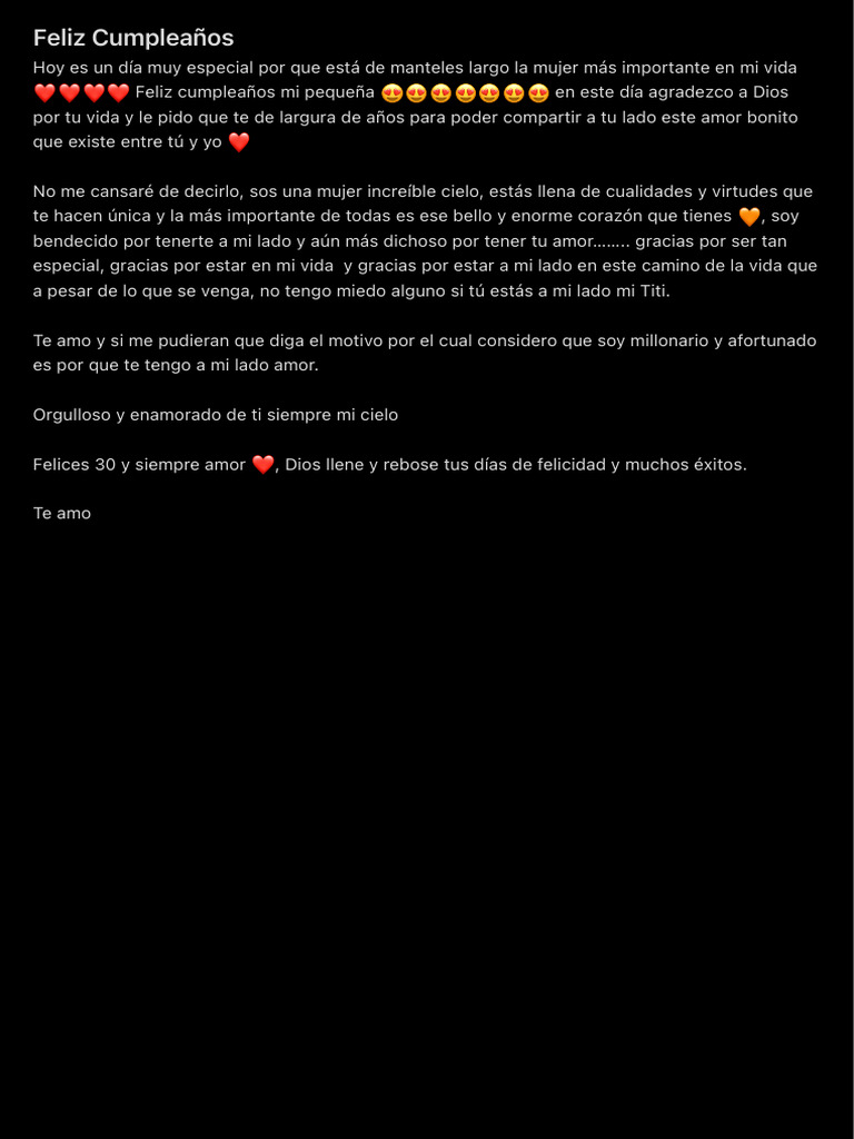 Feliz Cumpleaños | PDF