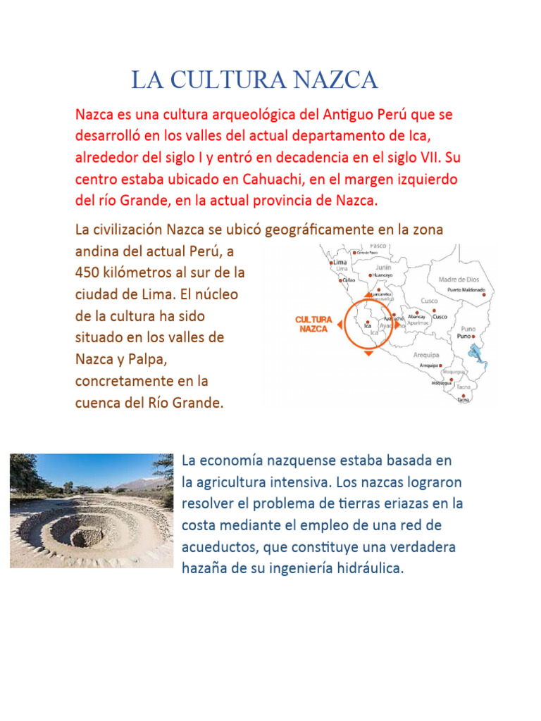 La Cultura Nazca | Descargar gratis PDF | Era precolombina