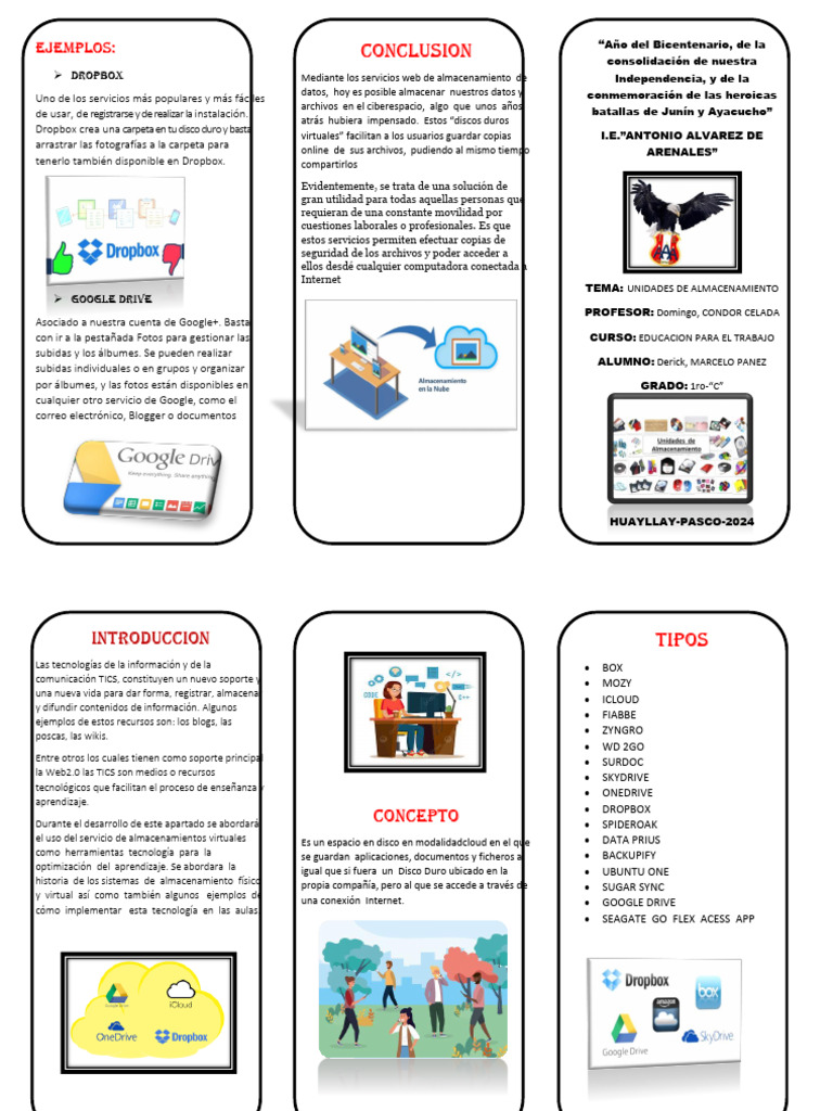 Triptico de Ept Original | PDF | Archivo de computadora | Informática