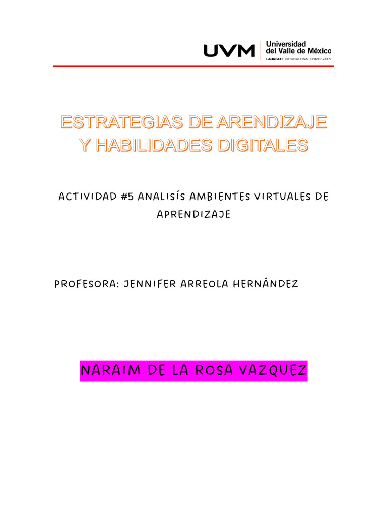 Actividad 5 Habilidades de Aprendizaje | PDF | Enseñando | Libreria digital