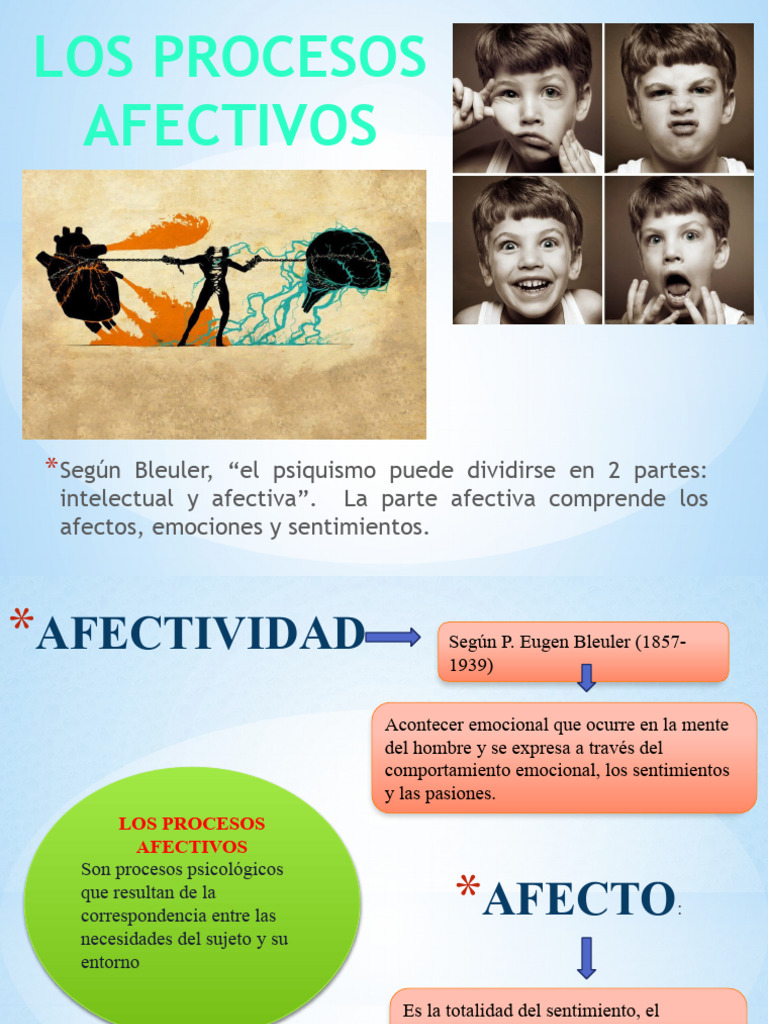 PROCESOS AFECTIVOS | PDF | Las emociones | Afecto (psicología)