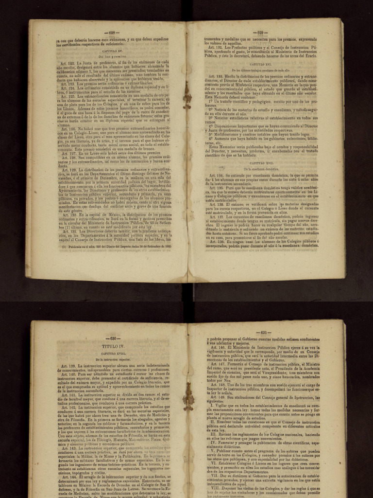 3 Ley Imperial 1865 | PDF