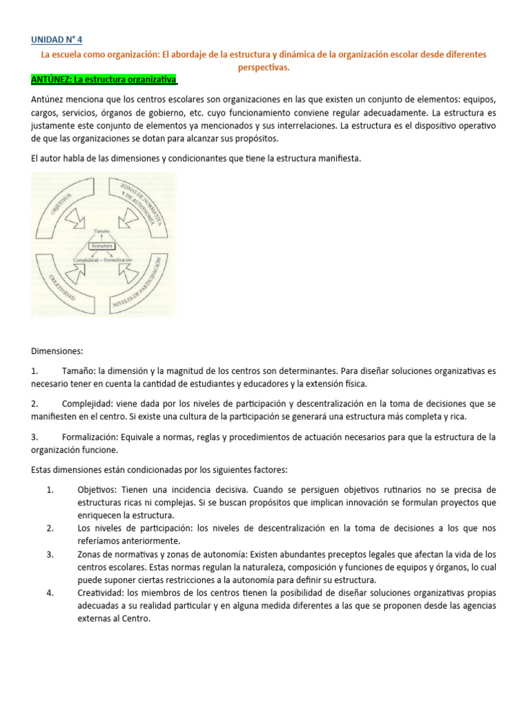 Mi Resumen Unidad #4 | PDF | Plan de estudios | Autonomía