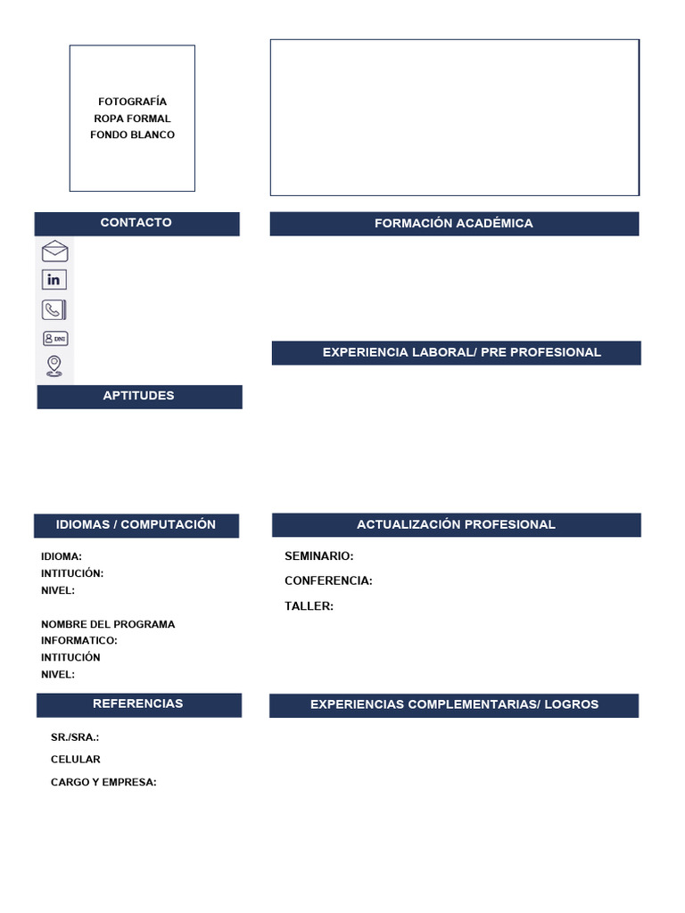 Guía para Crear un CV Profesional | PDF | Informática