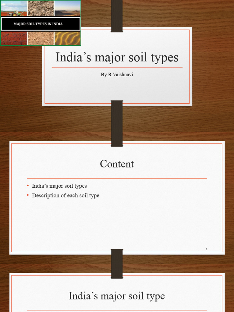 India’s major soil types | PDF | Soil | Soil Science