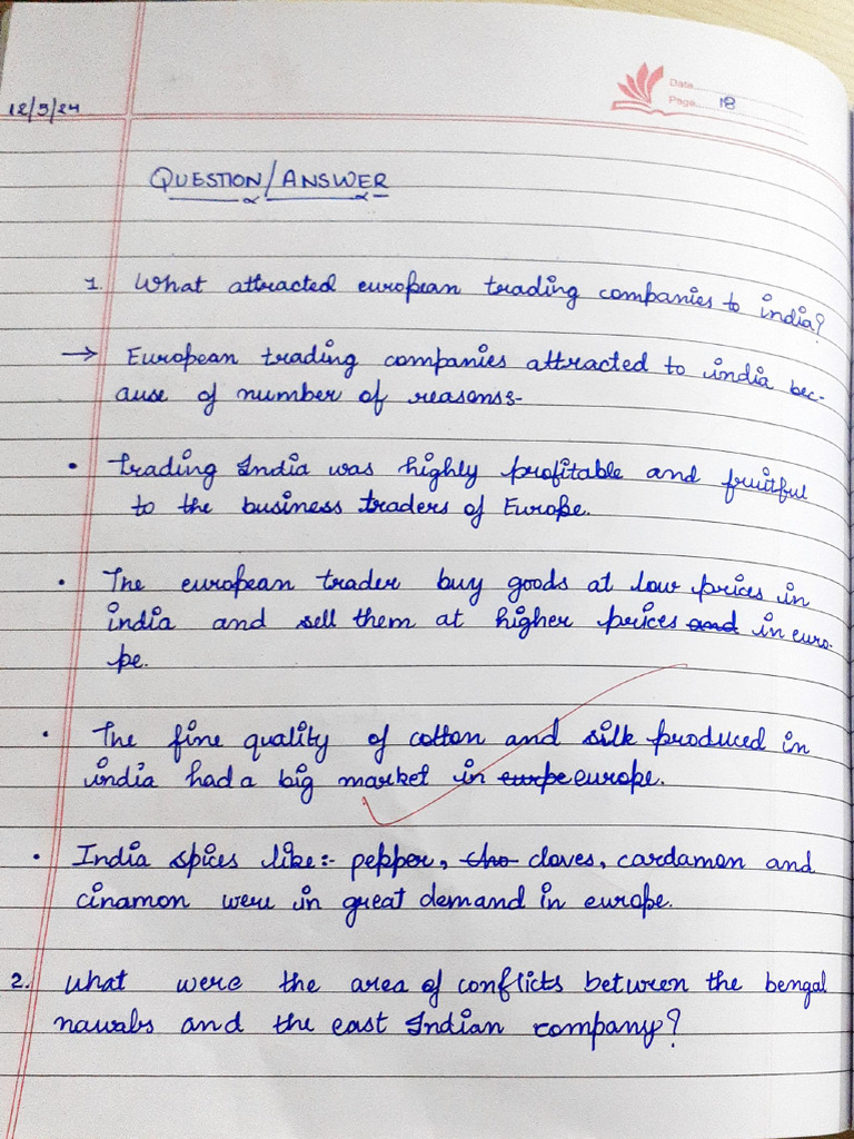 History CH 2 Ques Answer | PDF