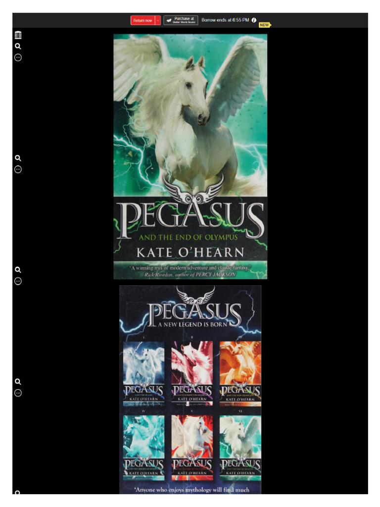 Pegasus e o Fim Do Olimpo | PDF