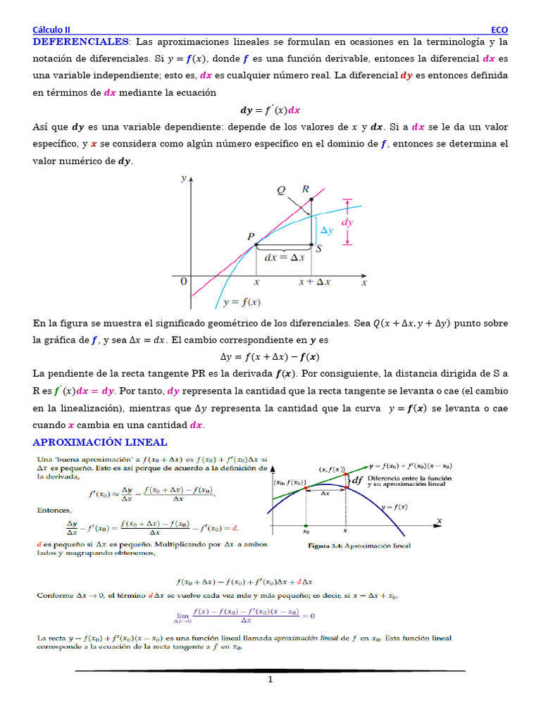 Funciones Vectoriales de Varias Variables - Eco - Diferenciabilidad | PDF | Derivado | Variable ...