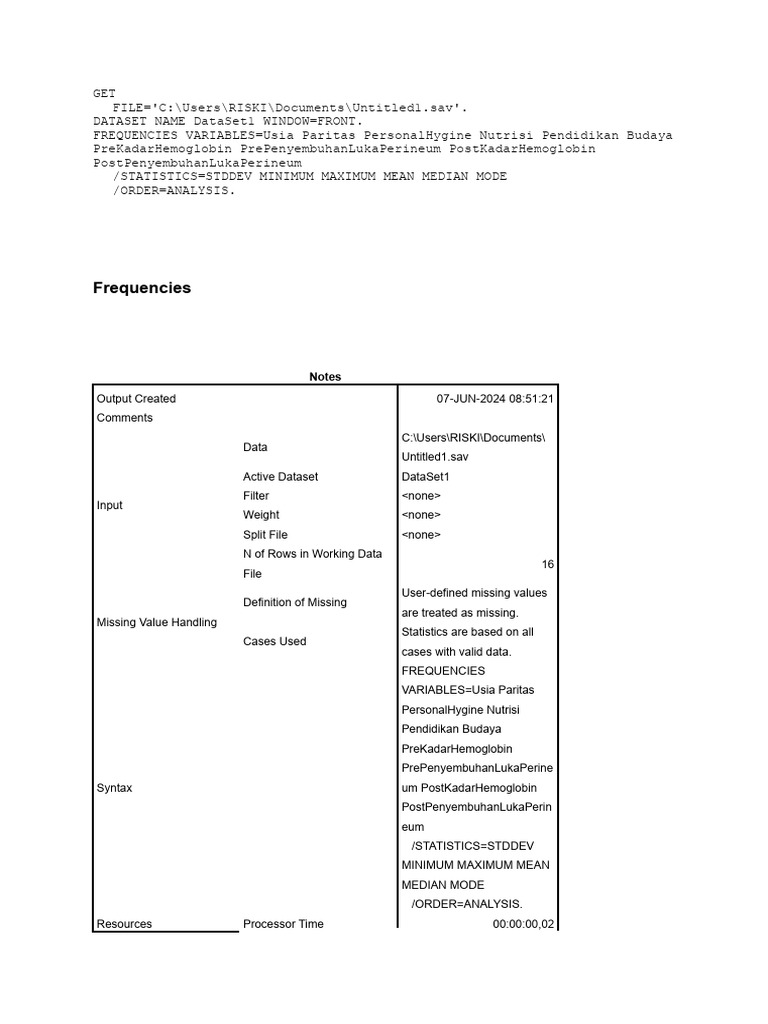 hasil 1 | Descargar gratis PDF | Modo (Estadísticas) | Informática