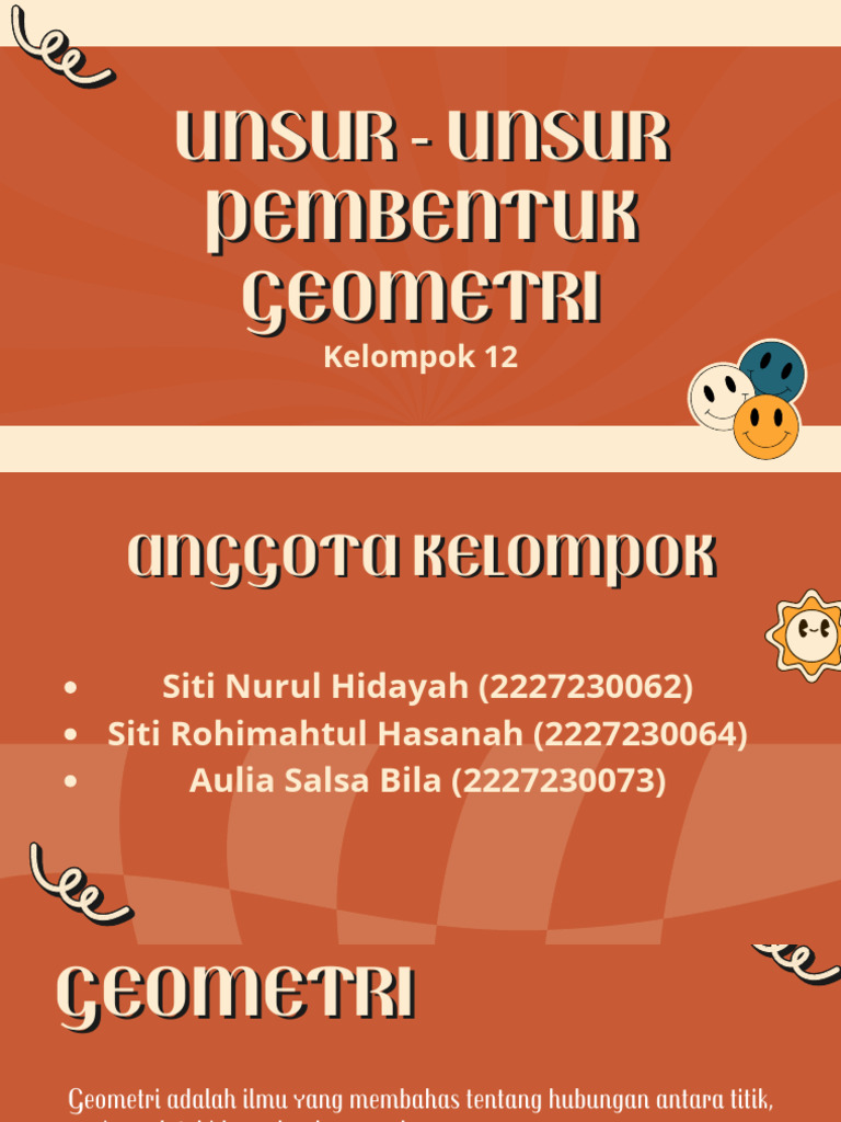 Unsur-Unsur Pembentuk Geometri - 20240609 - 184729 - 0000 | PDF