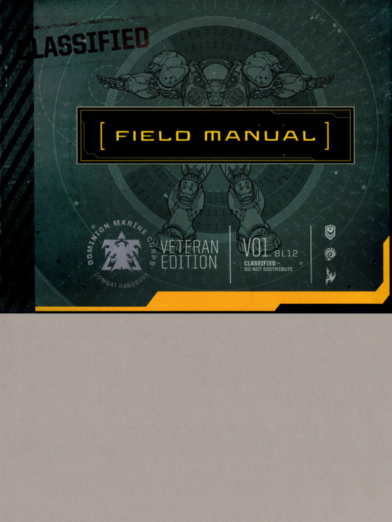 StarCraft Field Manual | PDF