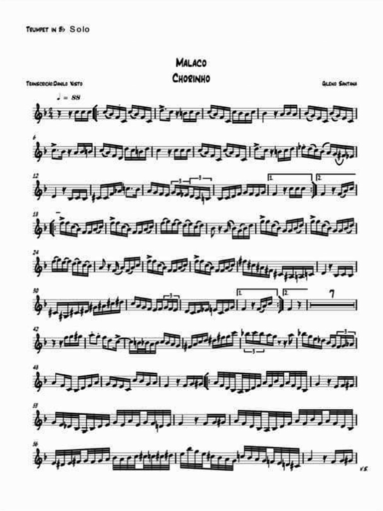 Malaco - Trompete BB | PDF