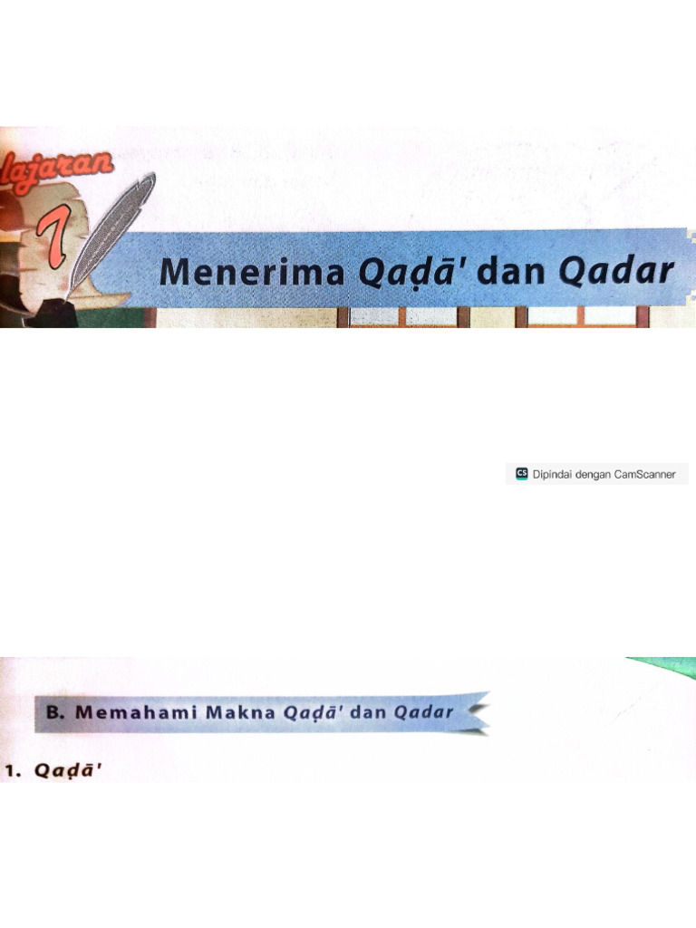 Bab 7 Bagi Yang Belum Yang Sudah Abaikan | PDF