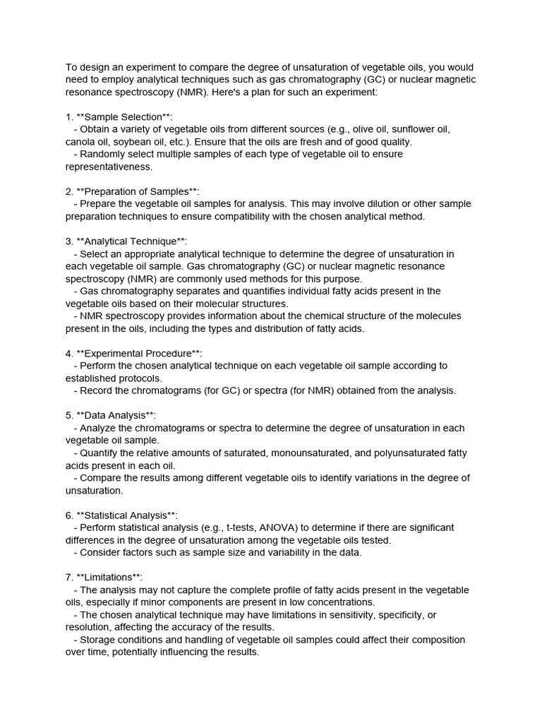 PND 1 For Chem Oils Shit | PDF | Gas Chromatography | Nuclear Magnetic ...