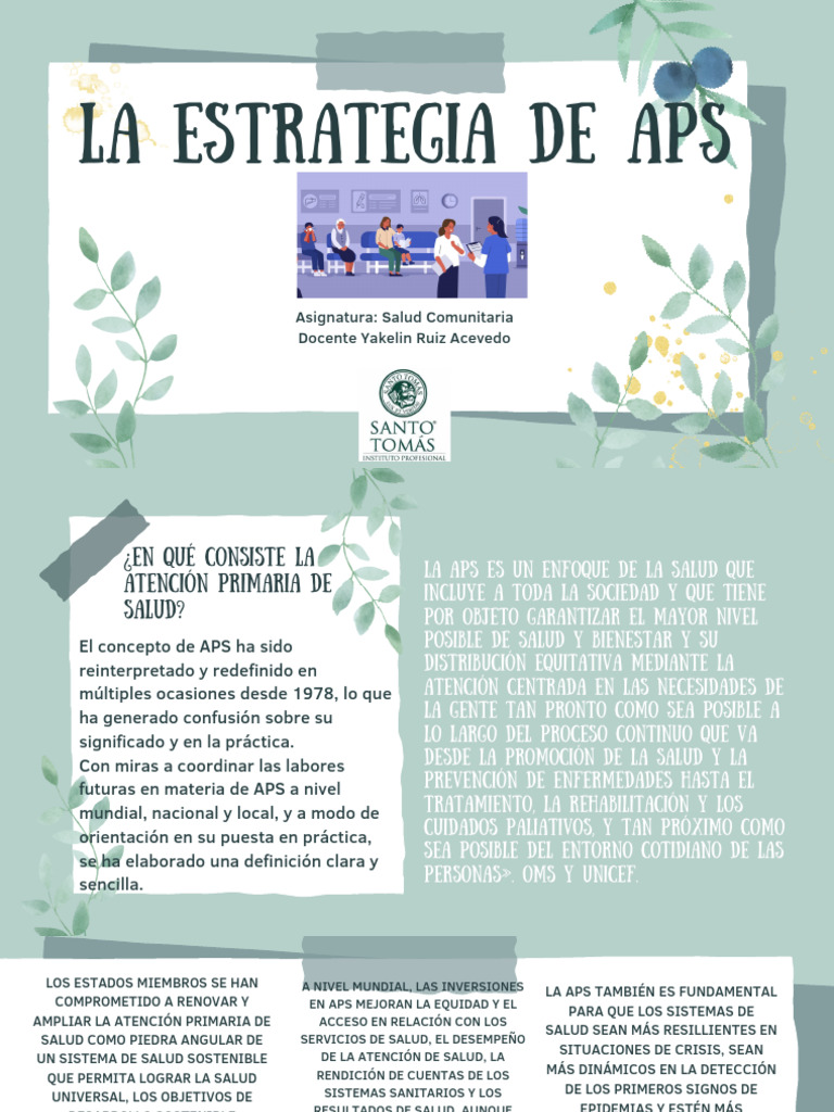 La Estrategia de Aps 1 | PDF