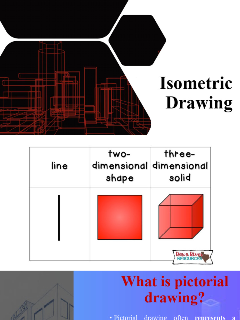 Isometric Drawing | PDF | Projective Geometry | Technical Drawing