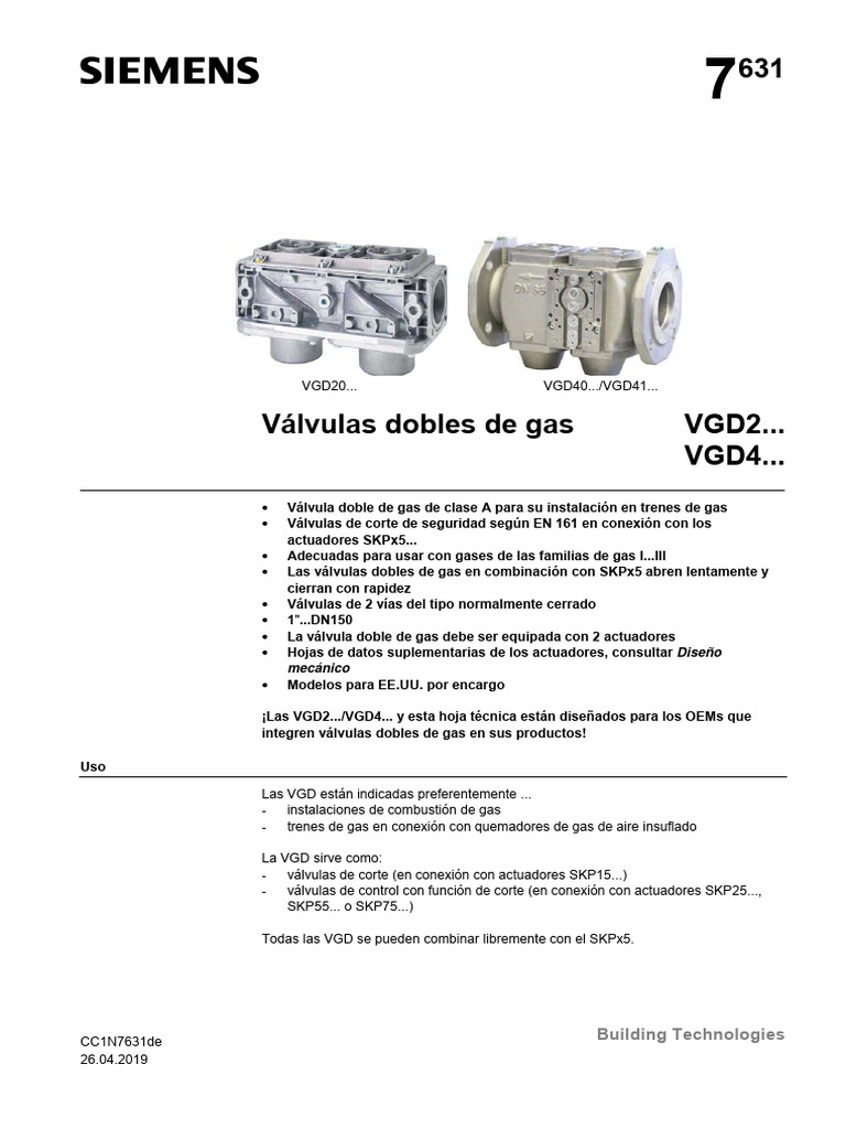 VGD Siemens | PDF | Ingeniería mecánica