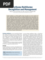 Target and Targetoid Lesions in Dermatology | PDF | Diseases And ...