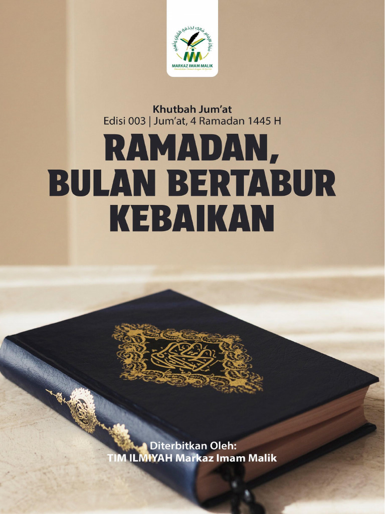 003 KHUTBAH-Ramadhan-Bulan-Bertabur-Kebaikan | PDF