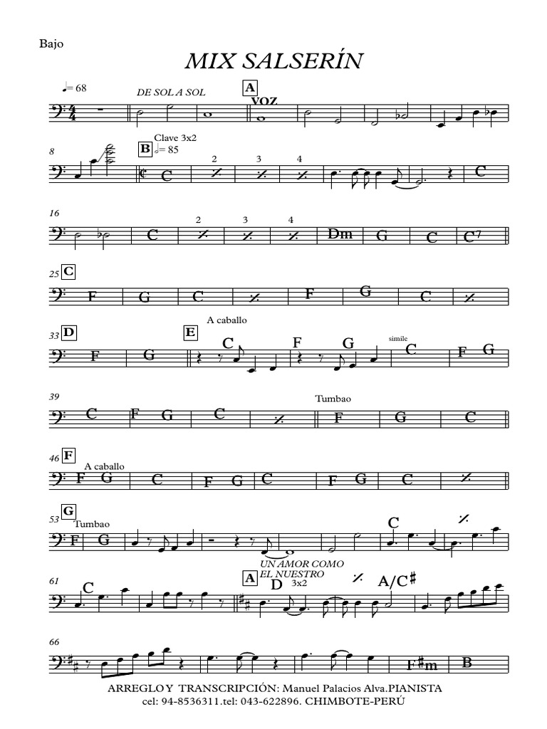 Salserin - Mix Ii - Gran Orquesta | PDF