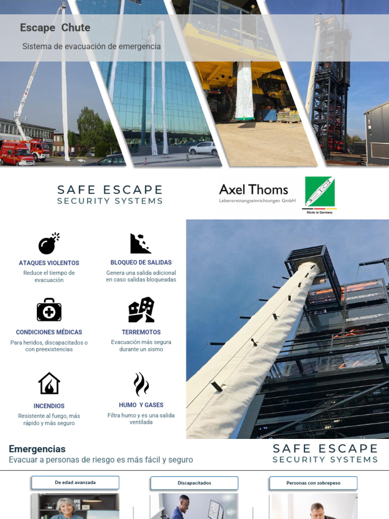 Escape Chute - Deck | PDF | Tecnología